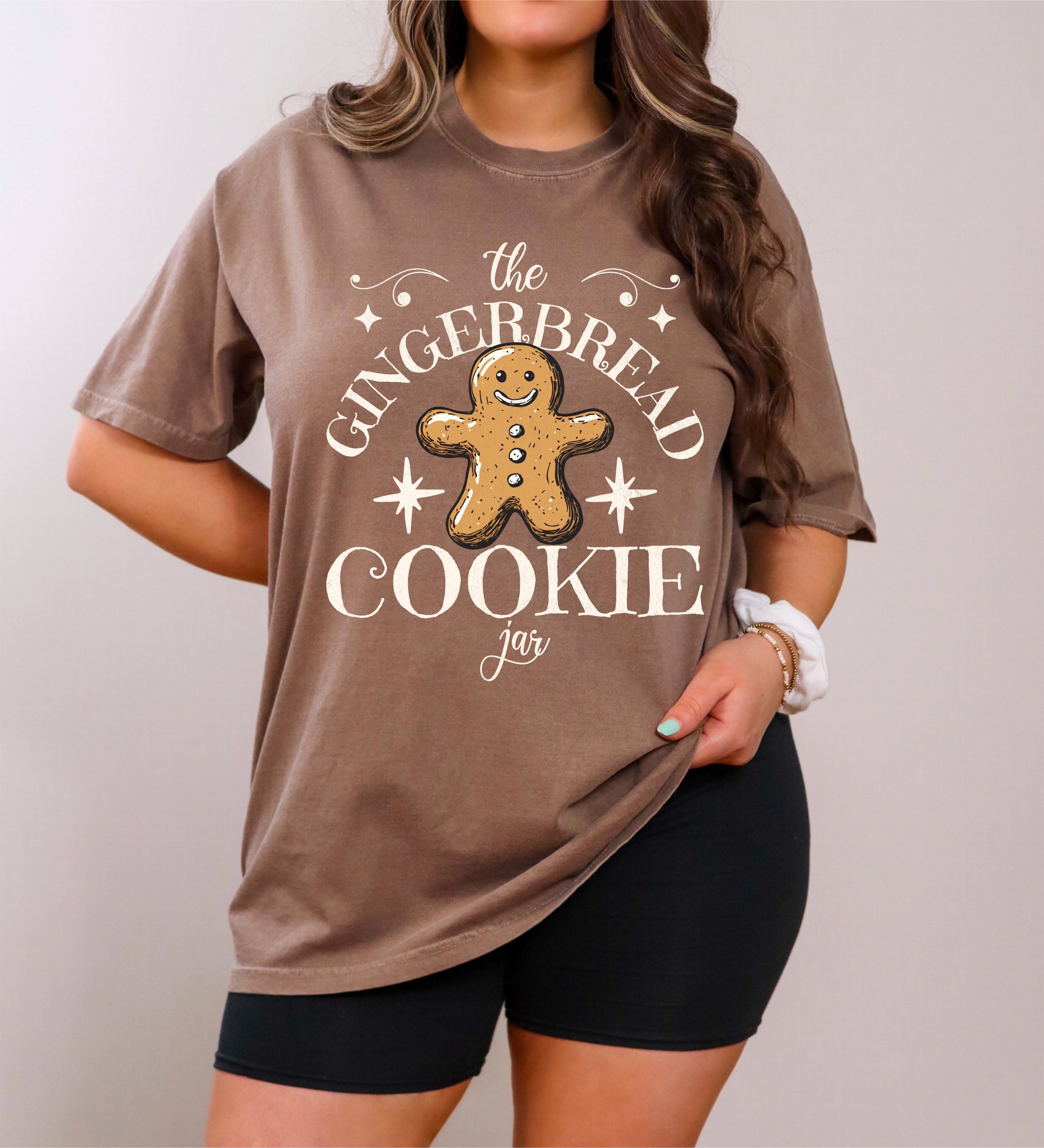 THE GINGERBREAD COOKIE JAR - DTF TRANSFER – HAPPY GIRL TRANSFERS